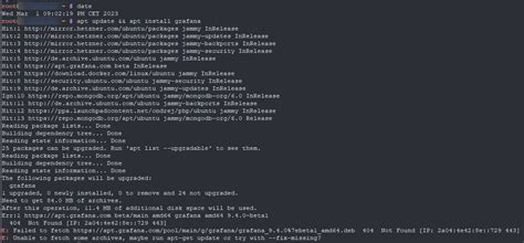 Beta Apt Repo Not Functional · Issue 63737 · Grafanagrafana · Github