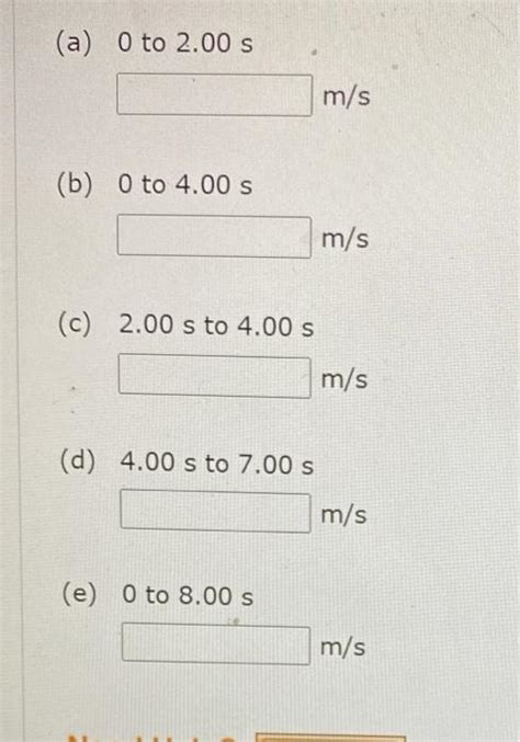Solved The Graph Below Plots The Position Versus Time For A