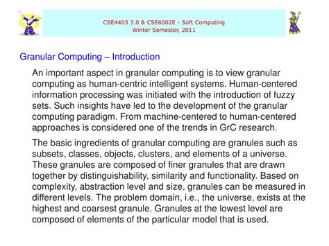 Ppt Granular Computing Introduction To Granular Computing Powerpoint