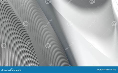 An Abstract Elegant And Modern D Rendering Image In Gray With Sharp Straight Modern Art