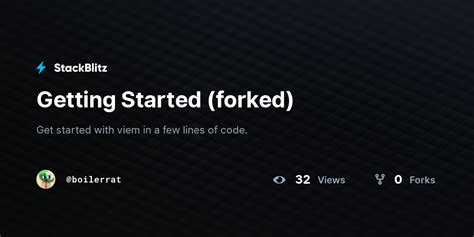 Getting Started Forked Stackblitz Getting Started Forked Stackblitz