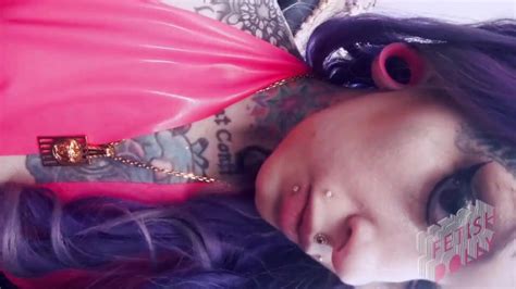 Sissy Brainwash Amsr Whisper Latex Femdom Rainbow Hair Tattooed