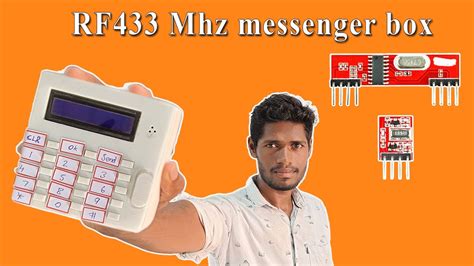 Rf433mhz Messenger Box Using Atmega328pu And Lcd16x2 M42 Tech Youtube