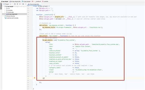 Using The Theme Api In Plugins Tagdiv Support