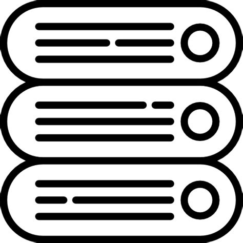 Server Special Lineal Icon Server Special Lineal Icon