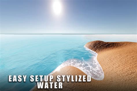 One Click Add Water Stylized Water Shader Vfx Shaders Unity Asset