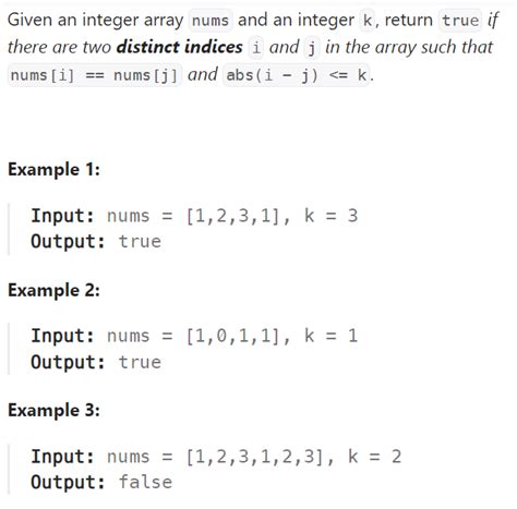 Leetcode 3 Longest Substring Without Repeating Characters 219 Contains Duplicate By