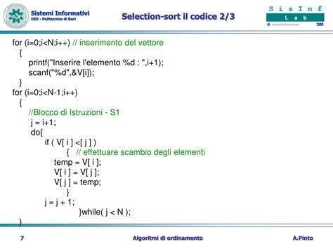 Ppt Gli Algoritmi Di Ordinamento Powerpoint Presentation Free
