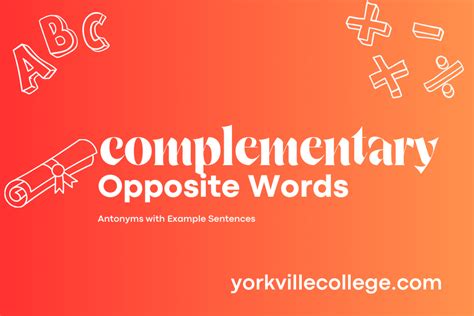 What Is The Opposite Of Complementary Example Sentences
