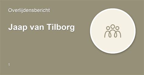 Jaap Van Tilborg 3 Juni 2019 • Overlijdensbericht En Condoleances Mensenlinq
