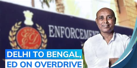 Enforcement Directorate Raids West Bengal Minister Rathin Ghosh‘s House