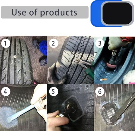 Meihua Radial Tire Repair Patch 20 Pcs Heavy Duty Rubber Patches