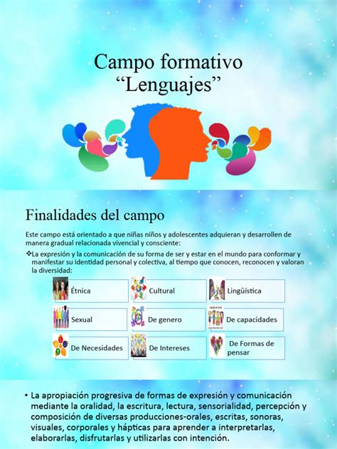 2 8 2 1 estructura campos formativos lenguajes pdf