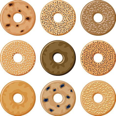 12 300 Bagel Stock Illustrations Graphiques Vectoriels Libre De