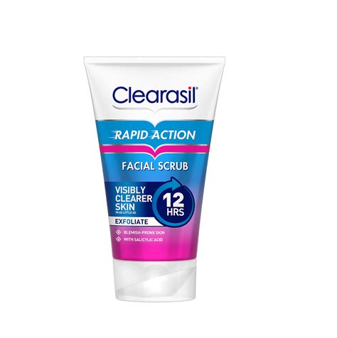 Clearasil Rapid Action Scrub 125ml From Clearasil Sohati Care