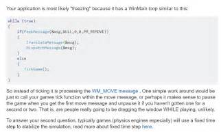 Resize How To Stop Freezing Rendering Video While Moving Or Resizing Sdl Window Stack Overflow