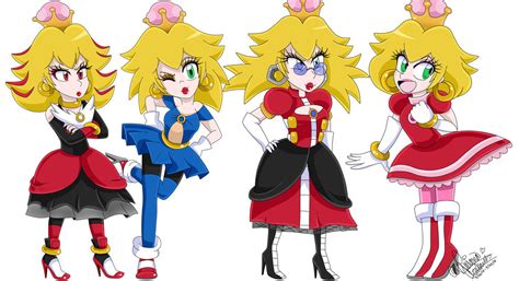 Sonic Peach Fusions By Gaiamoonflayer On Deviantart
