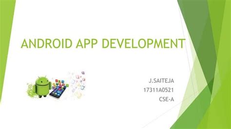 Development Of Mobile Application Ppt Pptx Operating Systems
