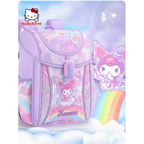 開學季 快樂上學趣庫洛米背包 HELLO KITTY書包 兒童書包 女童背包 雙肩背包 卡通書包 1 3年級 預購款 蝦皮購物