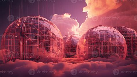 Data Center Server Room Datacenter Big Data Center Cloud Computing Concept 22857373 Stock