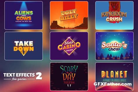 Unity Assets Text Effects For Games 2 V1 0 GFXFather Unity Assets Text Effects For Games 2 V1 0 GFXFather