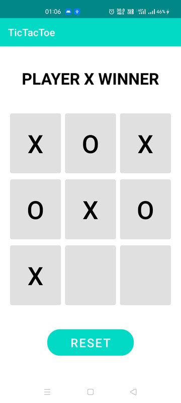 tic tac toe game app built with kotlin