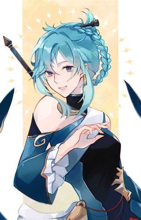 Madame Ping Genshin Impact Drawn By Mizururu Danbooru