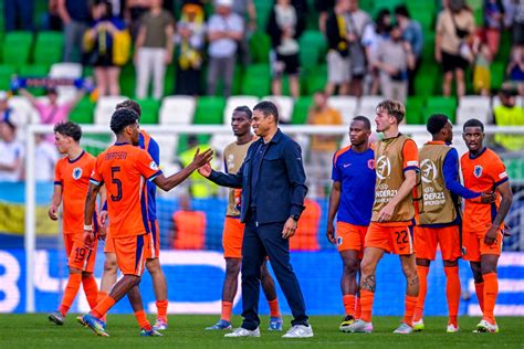 Jong Oranje Ontsnapt Aan Uitschakeling Op Ek ‘nu Gaat Het Toernooi