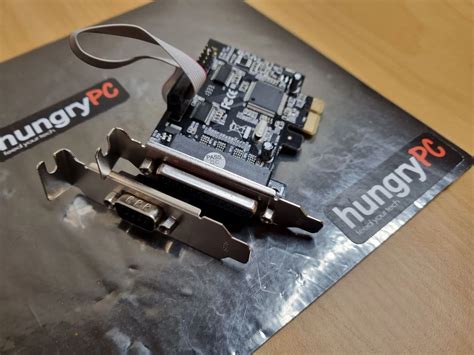 Pci Express Lpt Parallel Rs232 Serial Com Port Card Low Profile Hungry Pc