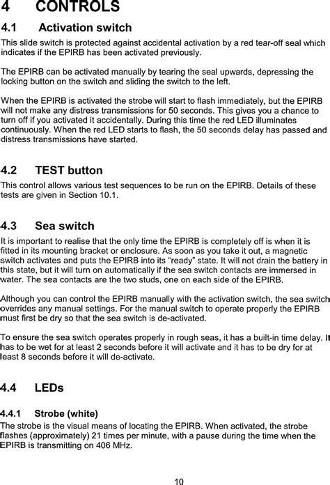 Orolia E5 1 406mhz Epirb User Manual Cpy