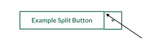 Splitbutton Misalignment Of The Main Button And The Icon Button