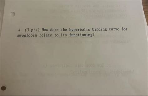 Solved 4 3 Pts How Does The Hyperbolic Binding Curve For