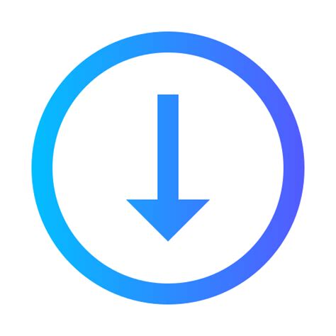 Arrow Generic Gradient Icon
