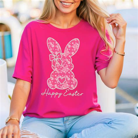 White Lace Happy Easter Transfer Classy Crafts