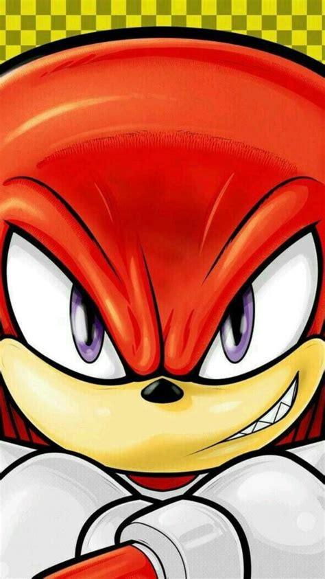 Knuckles Sonic Sonic Fan Art Mini Canvas Art Art