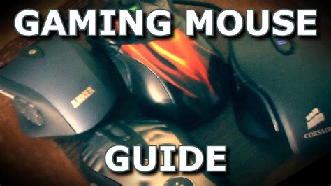 Gaming Mouse Guide 2014 Fps Games Youtube