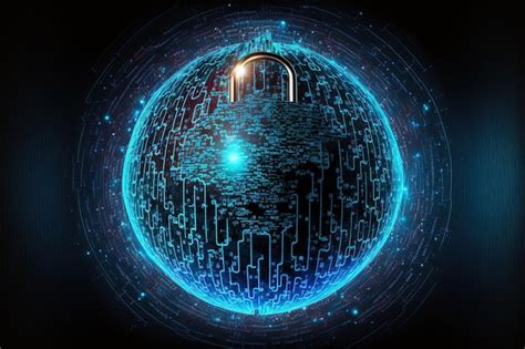 Premium Ai Image Cyber Security And Data Protection Information