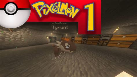 Pixelmon Ep1 P2 Getting A Fossil Pokemon Youtube