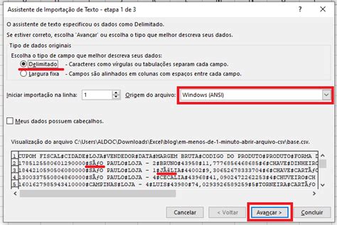 Abrir Arquivo CSV No Excel Em 1 Minuto