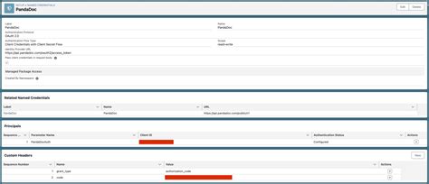 Security Salesforce External Credentials Custom Body Salesforce