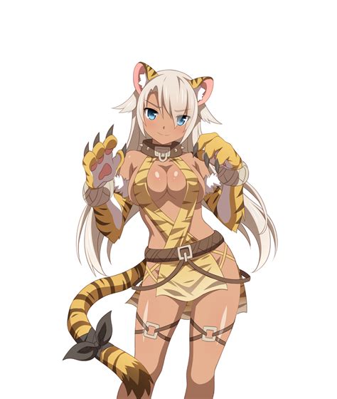 Wanaca Tiger Sakura Dungeon Sakura Dungeon Highres Official Art