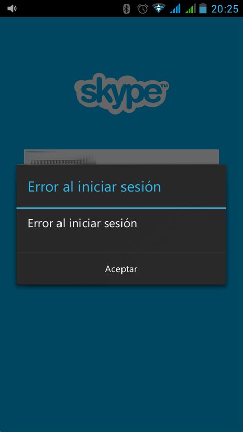 Fp Kanarias Skype En Android Error Al Iniciar Sesión