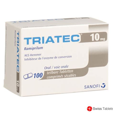 Buy Online Triatec 10 Tabletten 10mg 100 Stück At Swiss Tablets