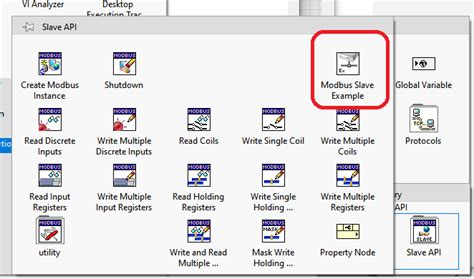 Solved Modbus Rtu Slave Ni Community