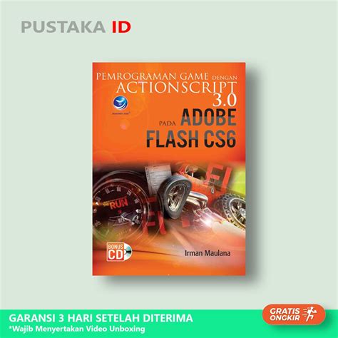 Jual Buku Pemrograman Game Dengan Actionscript 30 Pada Adobe Flash Cs6