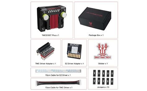 Buy Tmc5160t Plus Driver High Voltage Bigtreetech Stepper Motor Driver