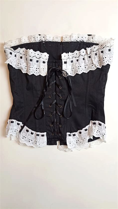 Luisa Spagnoli Eyelet Lace Corset Amorosa Vintage