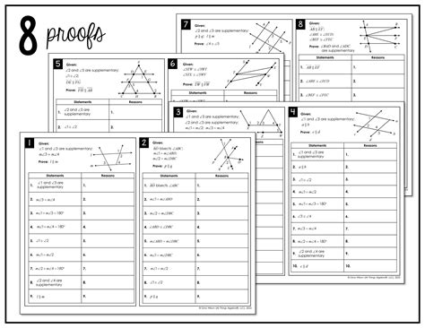 Parallel Line Proofs Peel And Stick Activity All Things Algebra® Parallel Line Proofs Peel And Stick Activity All Things Algebra®