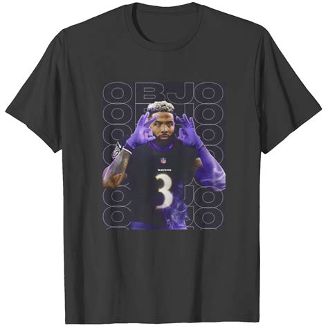 Obj Ravens T Shirt Odell Beckham Jr Shirt Ravens Shirt Sold By Badger