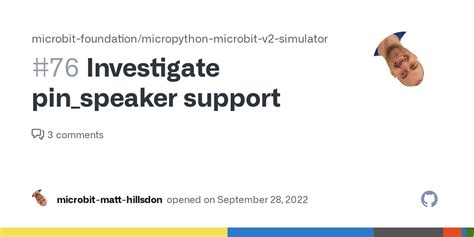 Investigate Pinspeaker Support · Issue 76 · Microbit Foundation
